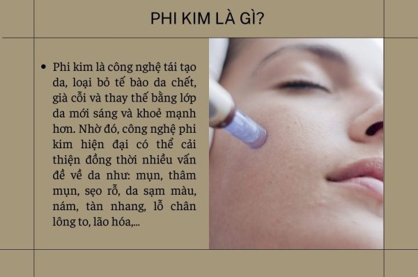 Phi kim là gì? Những điều cần biết về liệu pháp phi kim làm đẹp - Bio cosmetics Mỹ Phẩm Sạch